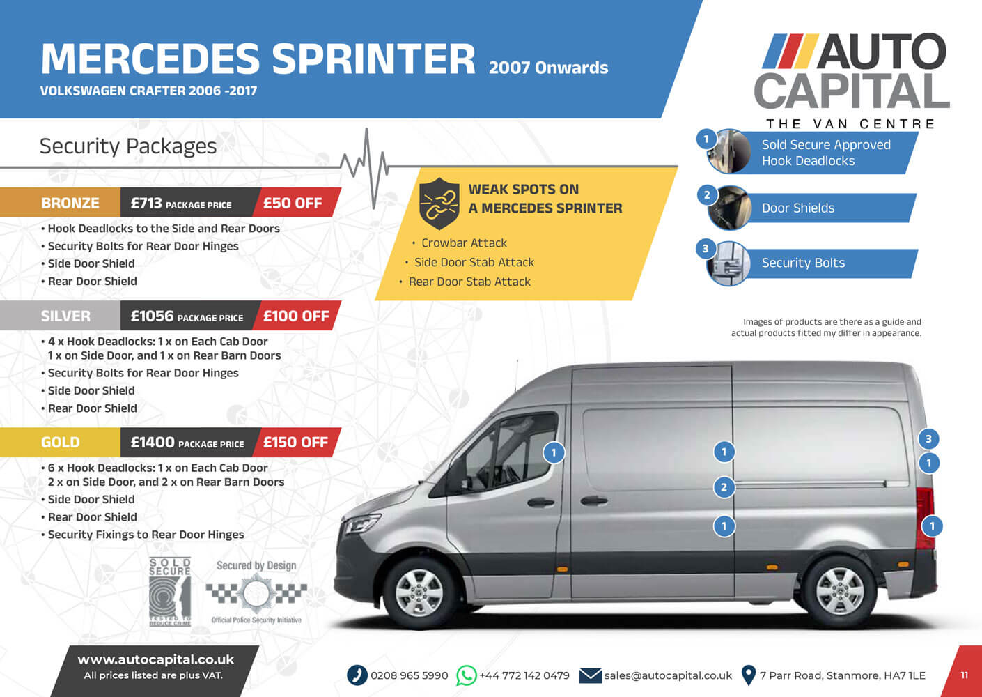 Leading brand accessories and great prices from Auto Capital